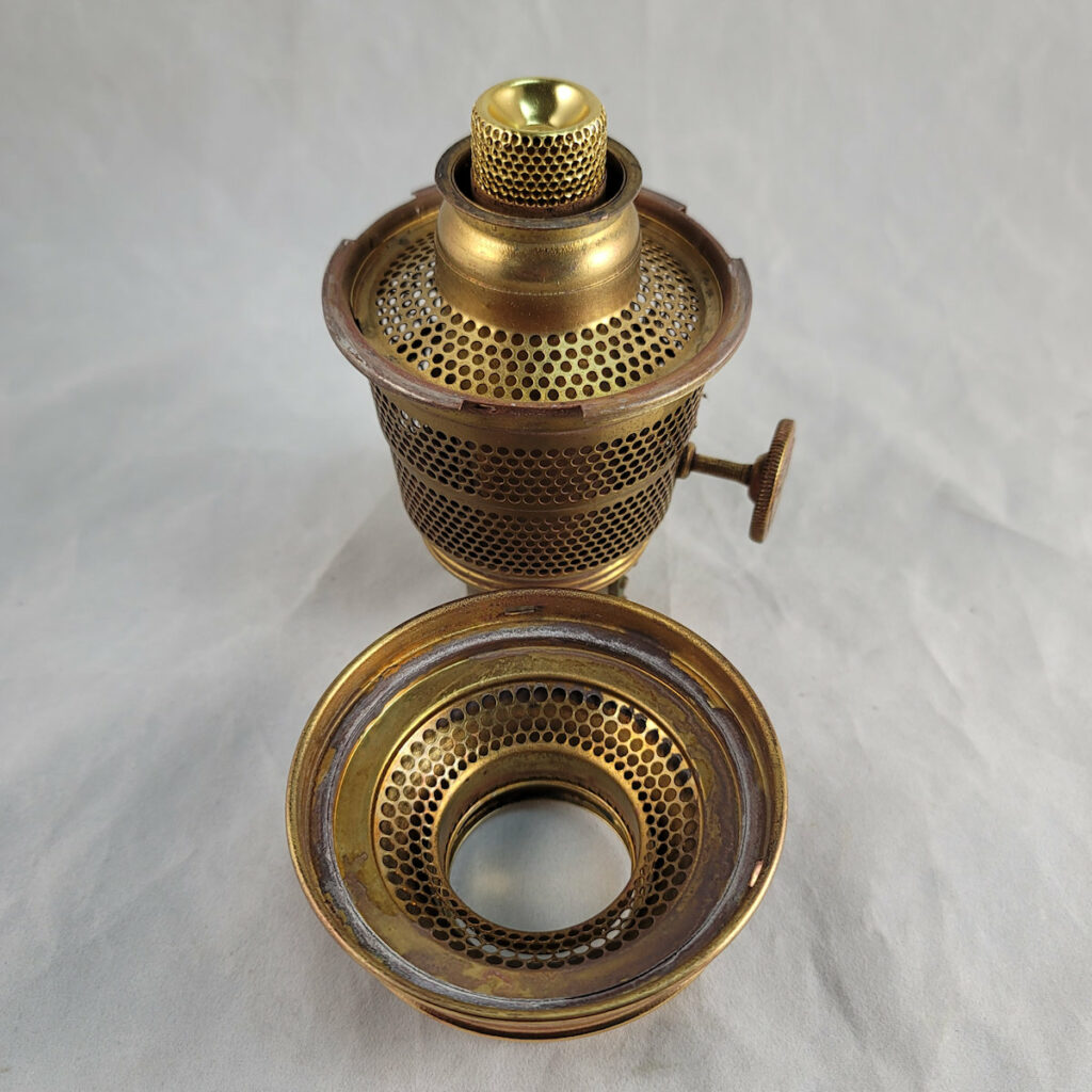 Aladdin Lamp Model B Burner Brass Finish - Imperial Lighting Co.