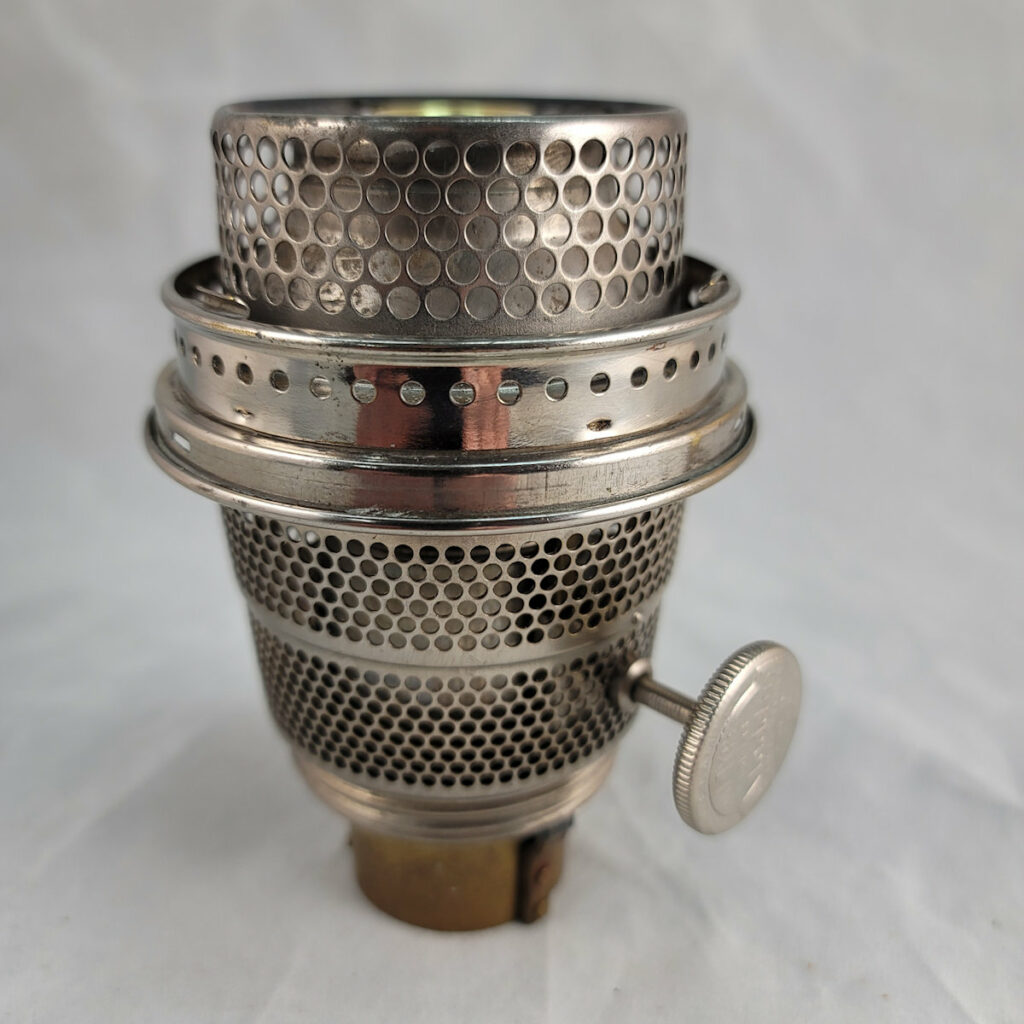 Aladdin Lamp Model B Burner Nickel Finish - Imperial Lighting Co.