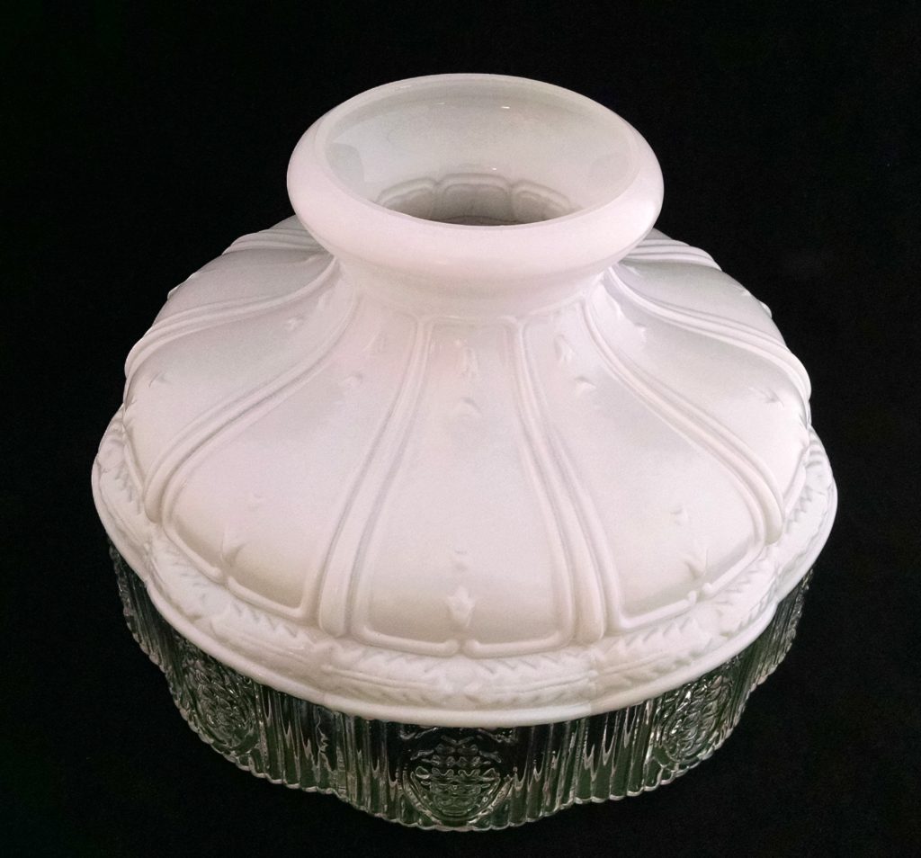 Aladdin Style 501 White Enamel Dome Shade - Imperial Lighting Co.