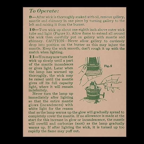 Aladdin Lamp Model B Instruction Booklet Part # Book B - Imperial ...