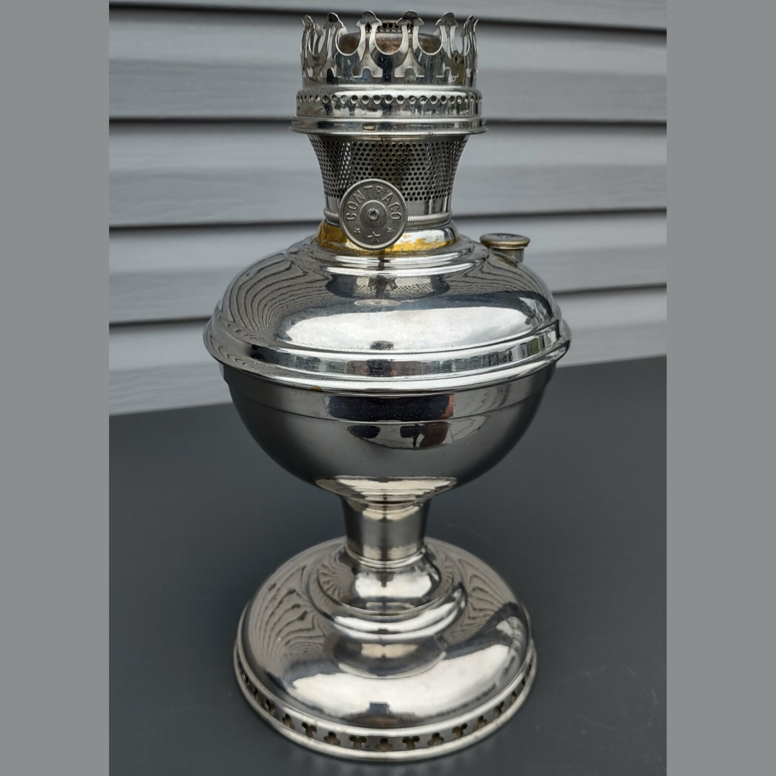 Contraco Mantle Lamp Circa 1916-1920 - Imperial Lighting Co.