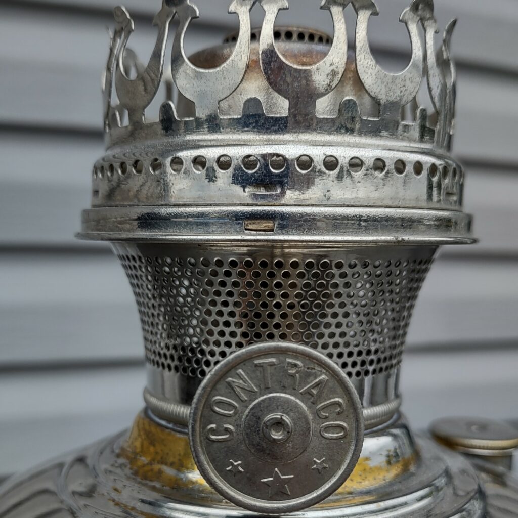 Contraco Mantle Lamp Circa 1916-1920 - Imperial Lighting Co.