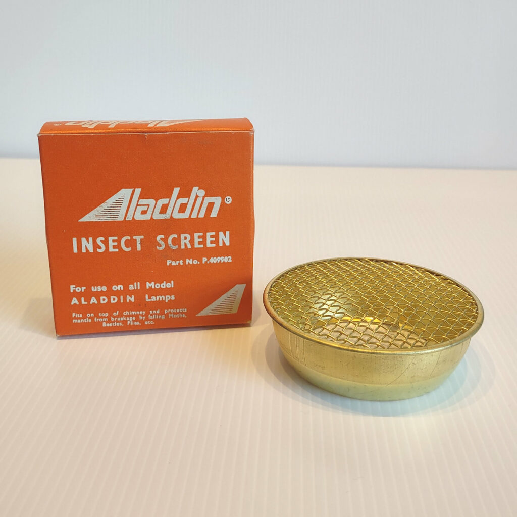 Aladdin Lamp Bug Screen New in the Box Circa 1950's - Imperial Lighting Co.