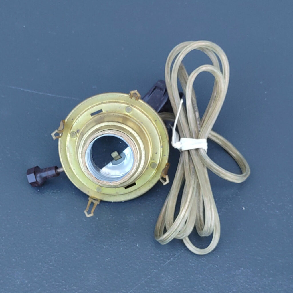 Electric Convertor Burner fits #1 Size Oil Lamp Collars Solid Brass ...