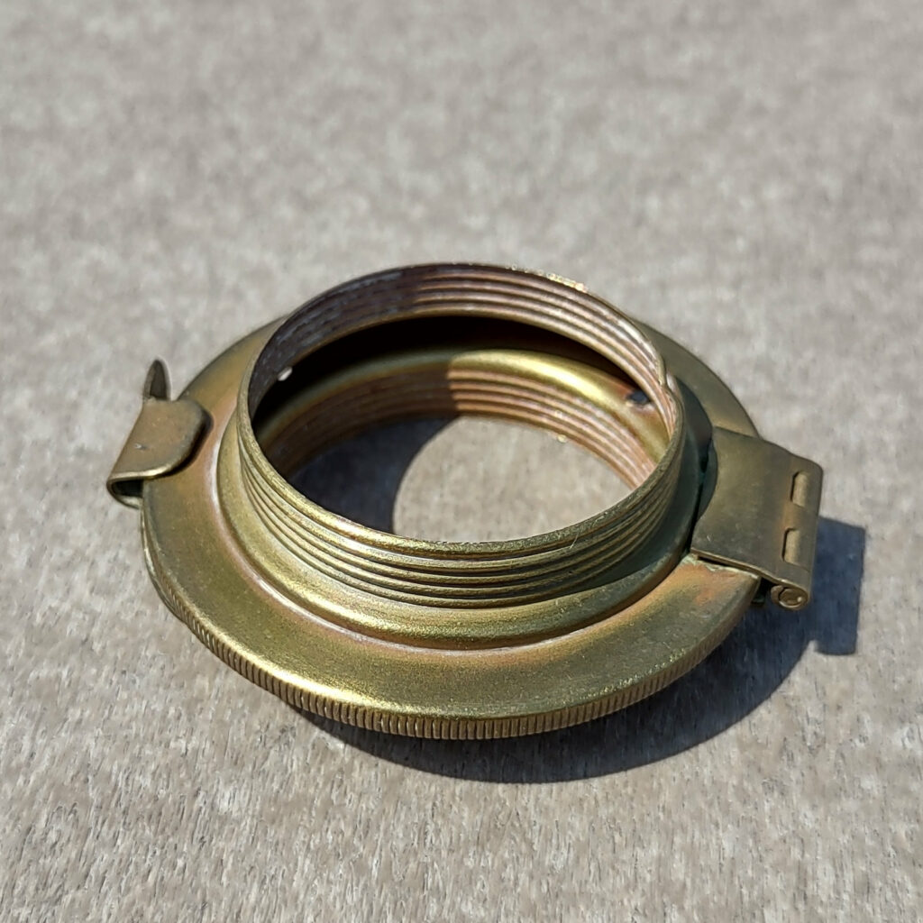 Flat Wick Oil Lamp Fuel Filler Collar #2 Size - Imperial Lighting Co.