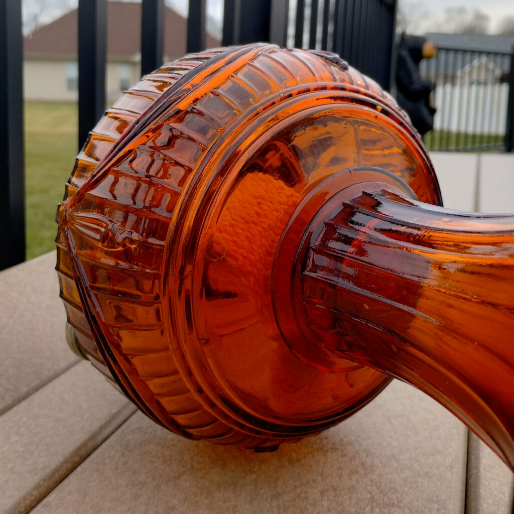 Aladdin Lamp Amber Lincoln Drape Lamp - Imperial Lighting Co.