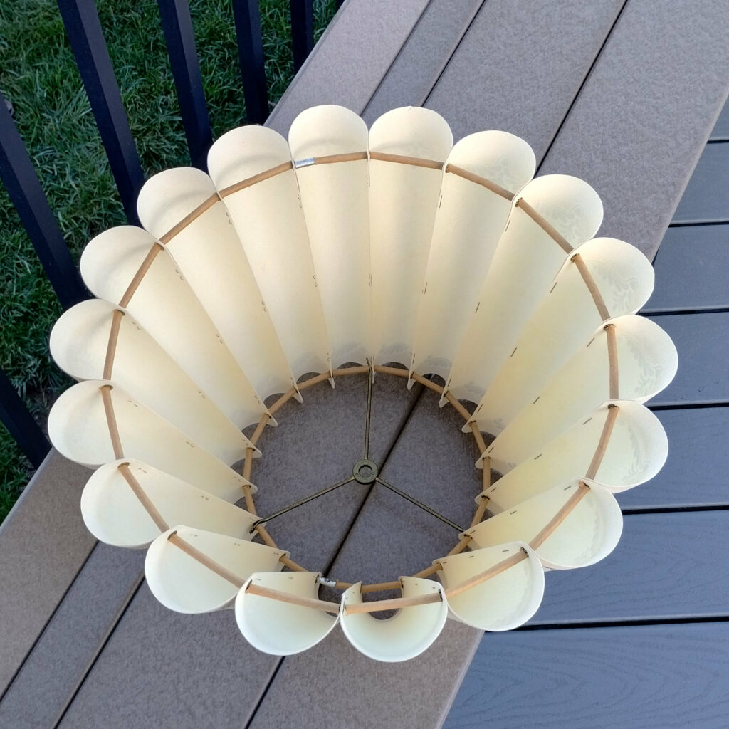 Aladdin Shades o' Light Fluted Shade with Seth Andrew Design - Imperial ...