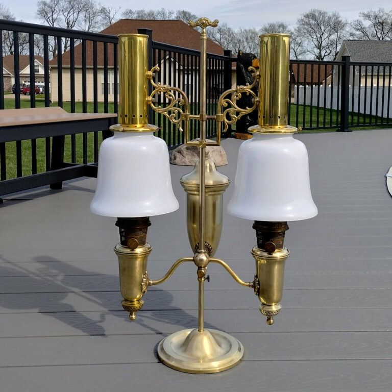 Aladdin Double Student Lamp - Imperial Lighting Co.