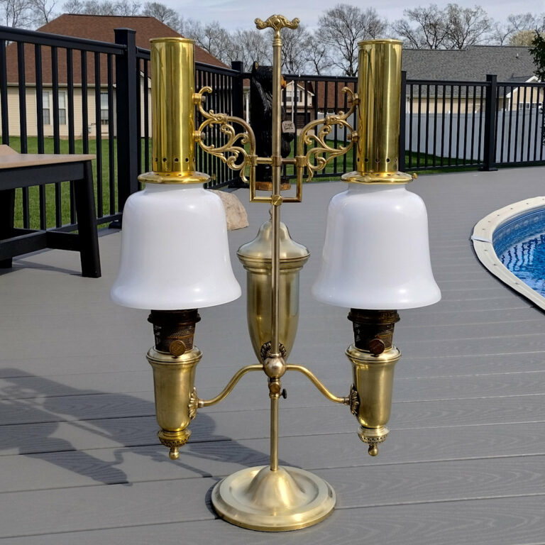 Aladdin Double Student Lamp - Imperial Lighting Co.