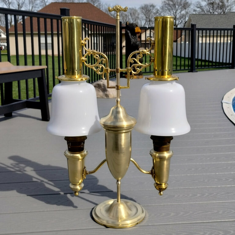 Aladdin Double Student Lamp - Imperial Lighting Co.