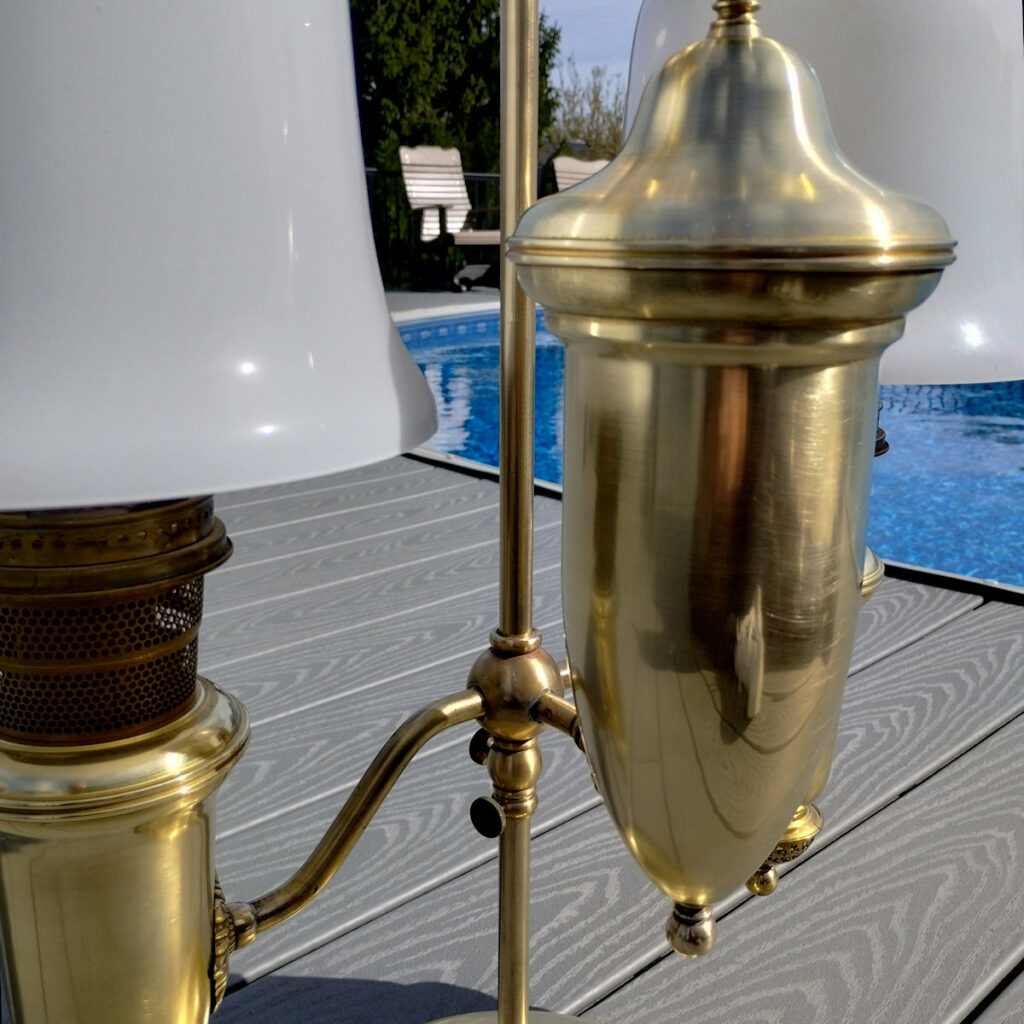 Aladdin Double Student Lamp - Imperial Lighting Co.