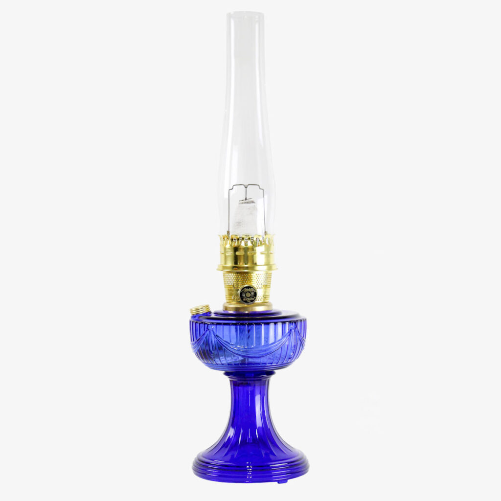 Aladdin Lamp Cobalt Blue Lincoln Drape Table Lamp. Part # C6177B ...