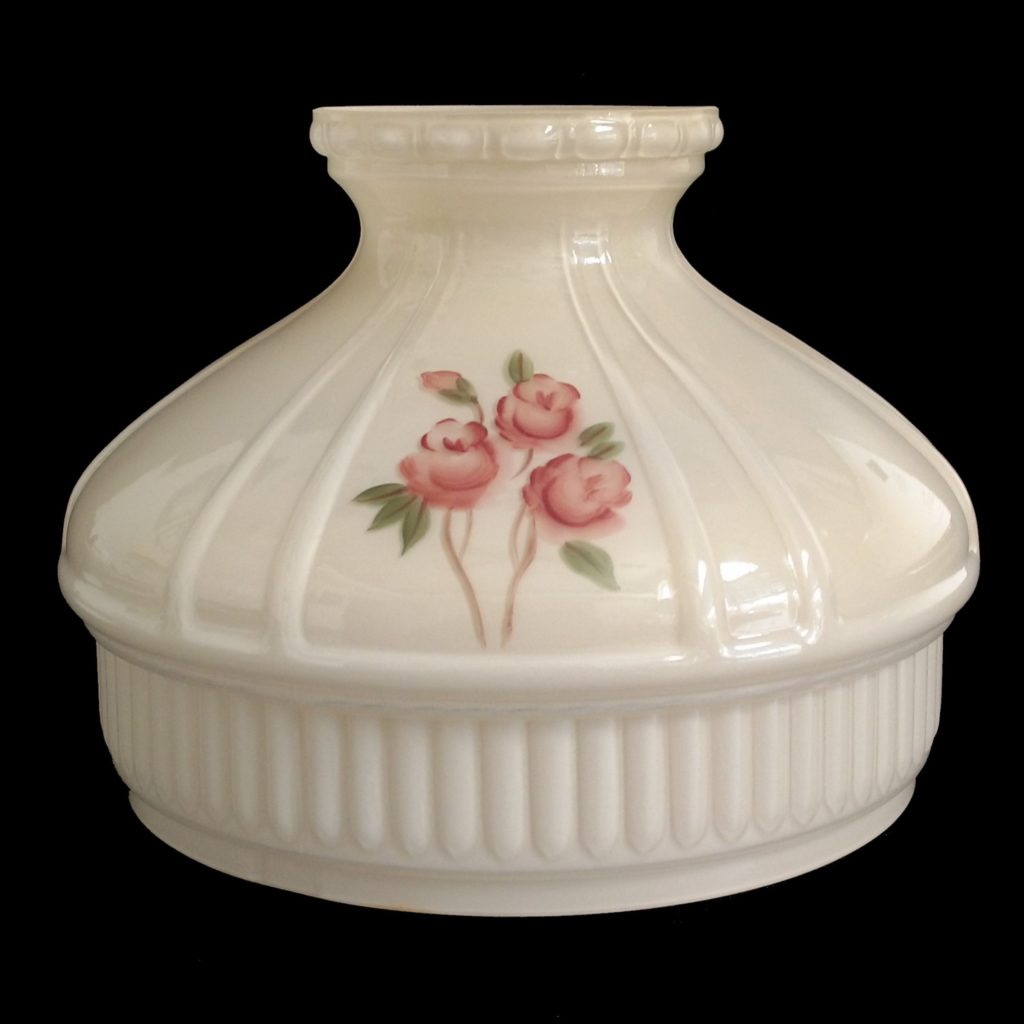 Aladdin Lamp Shade Champagne with Red Roses Part # N679 - Imperial ...