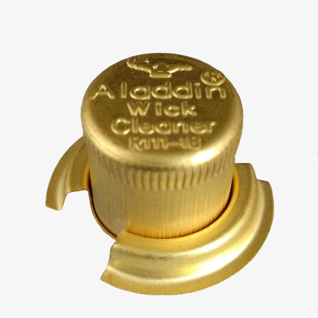 Brass Electric Convertor Burner for use with most Aladdin Lamps ...