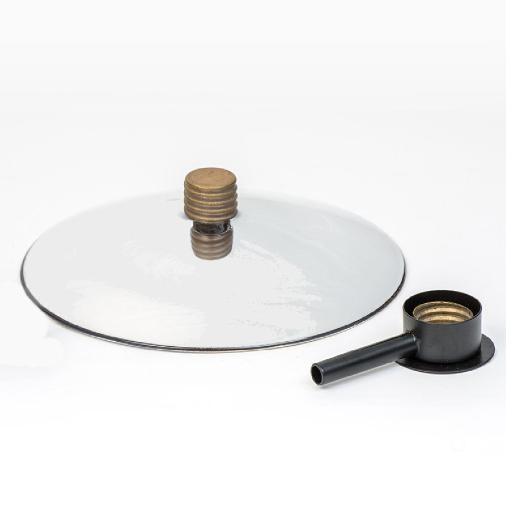 Mercury Style Glass Reflector for Cast Iron Wall Bracket Oil Lamps ...