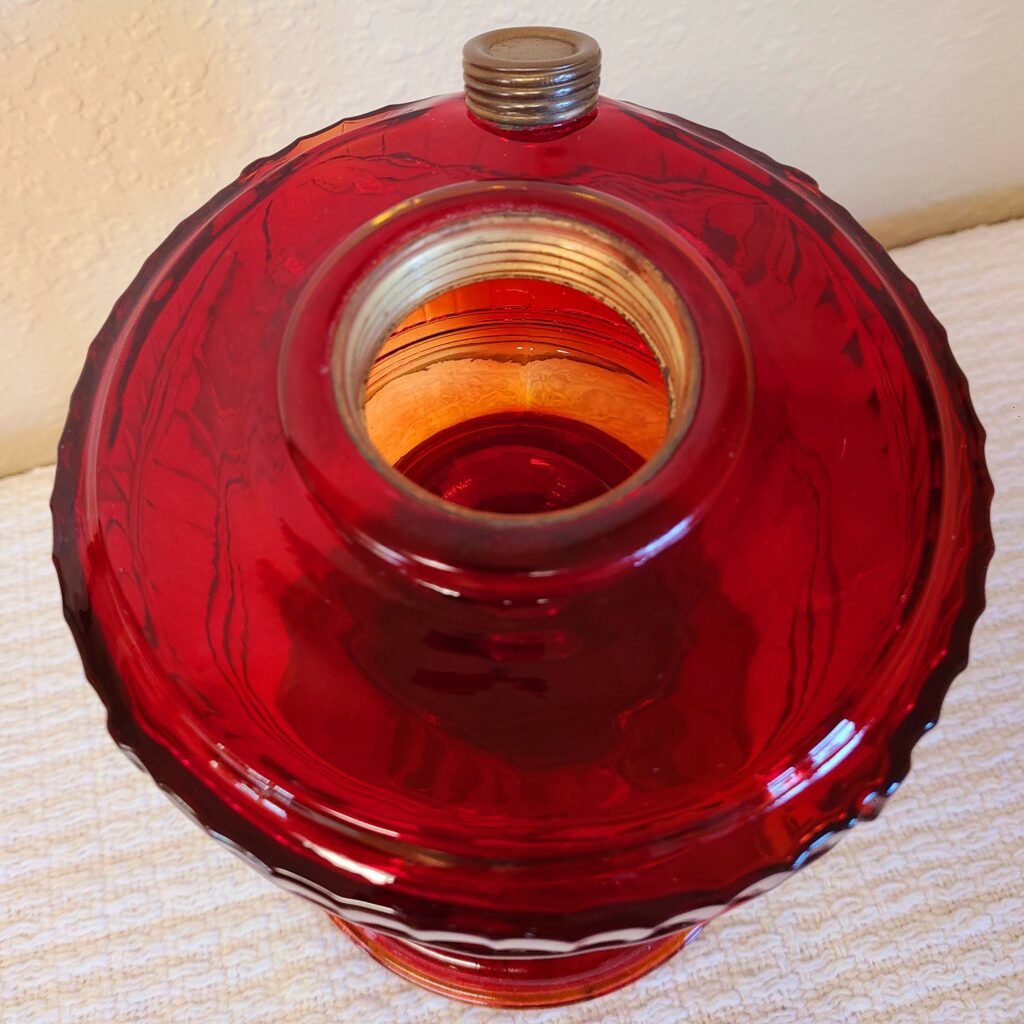 Aladdin Lamp Ruby Red Short Lincoln Drape Circa 1939 - Imperial ...