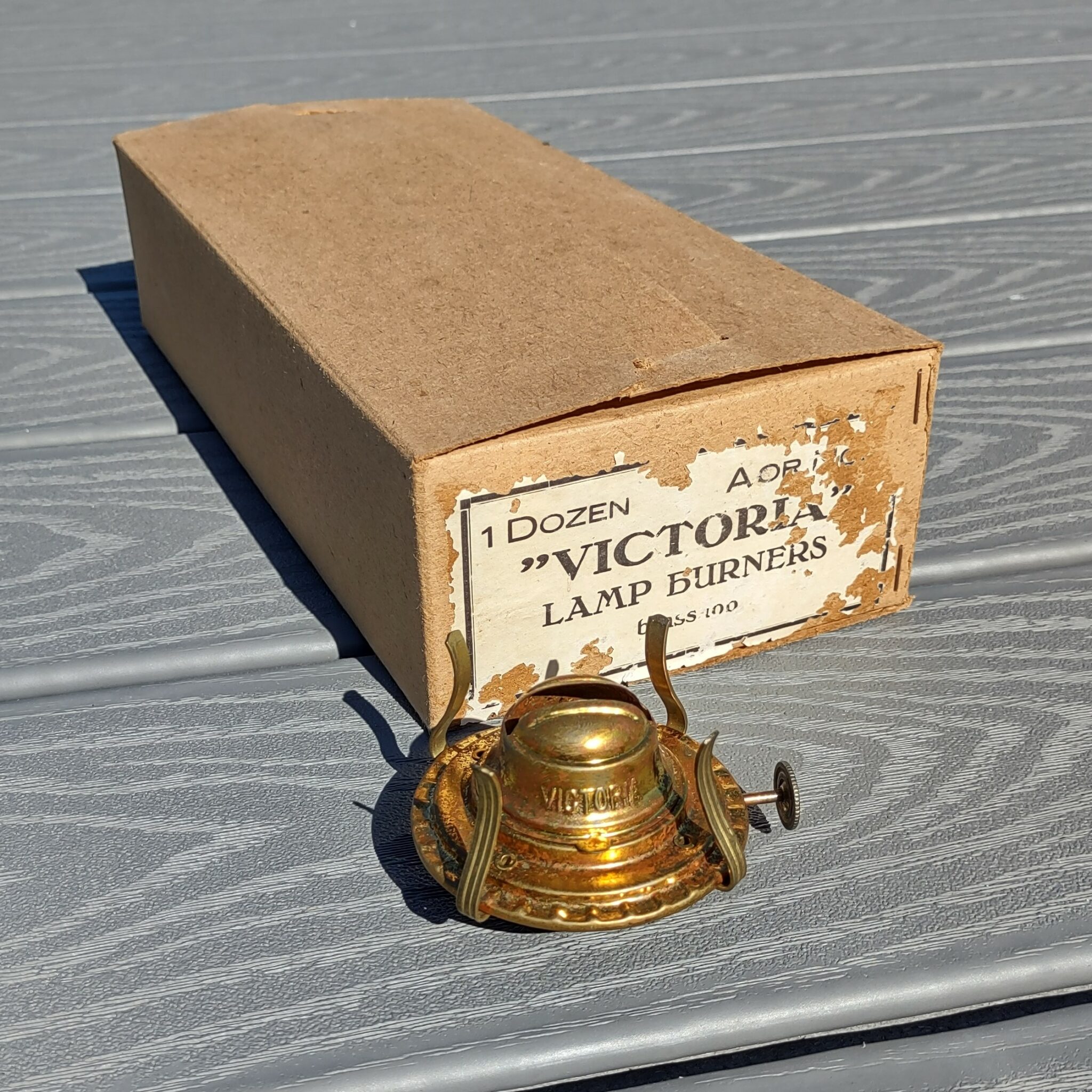 Victoria Flat Wick Oil Lamp Burners New Old Stock 1 Dozen in Original ...