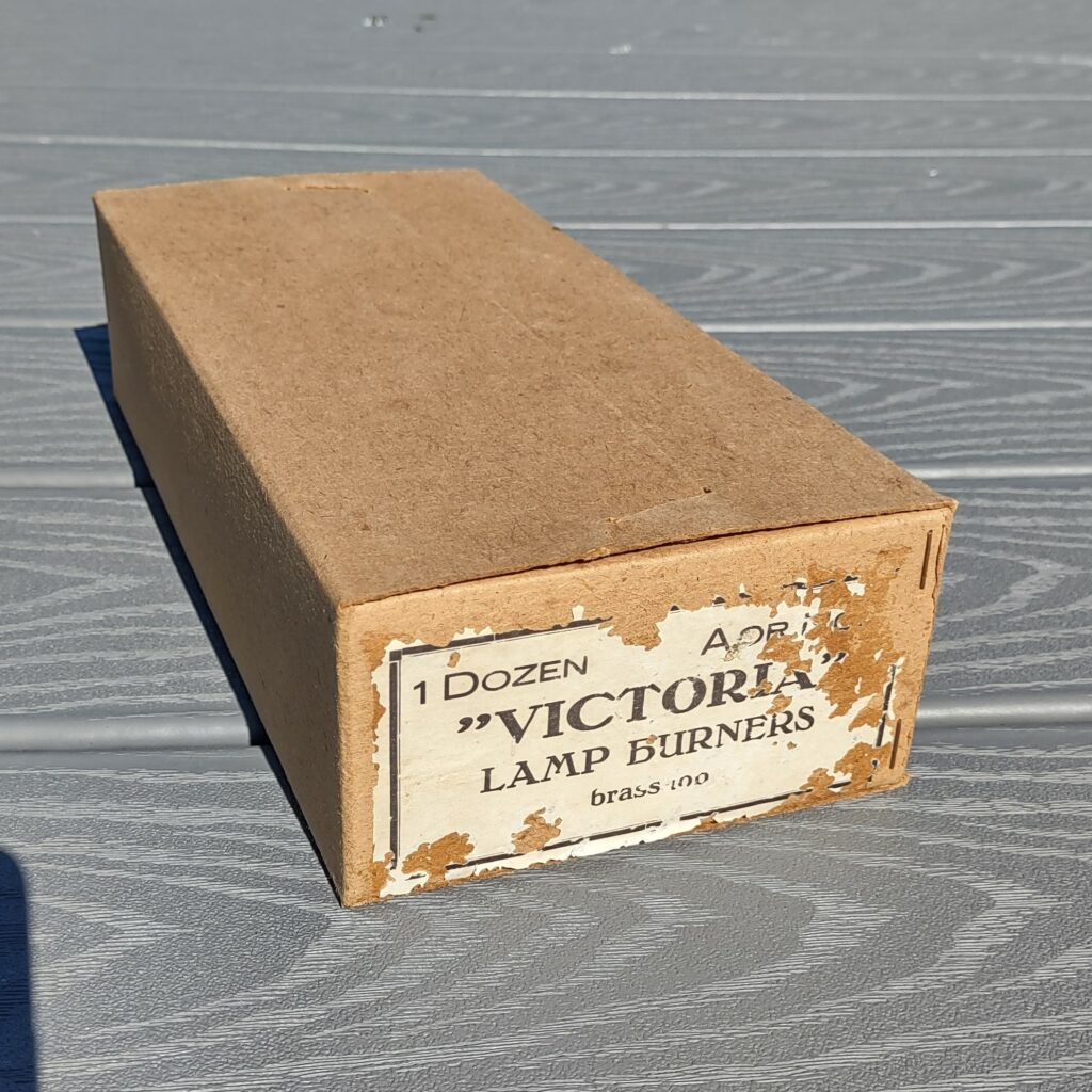 Victoria Flat Wick Oil Lamp Burners New Old Stock 1 Dozen in Original ...