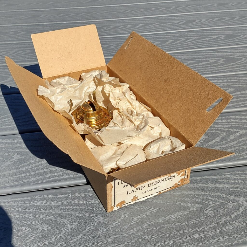 Victoria Flat Wick Oil Lamp Burners New Old Stock 1 Dozen in Original ...