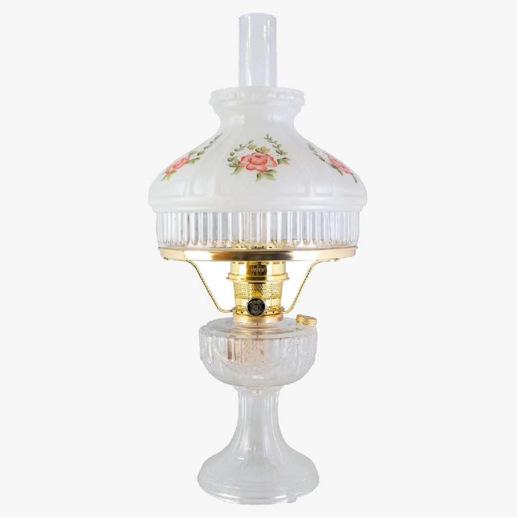 Aladdin Glass Table Lamps with Shades - Imperial Lighting Co.